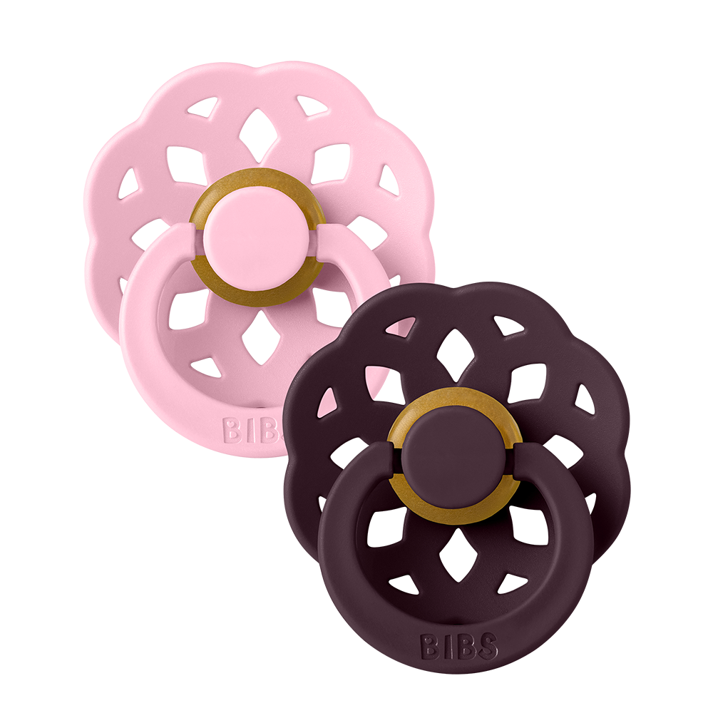 Boheme 2 Pack – Vanilla & Candy Apple Pacifiers – BIBS B2B US