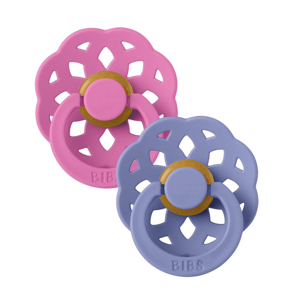 Boheme 2 Pack – Vanilla & Candy Apple Pacifiers – BIBS B2B US