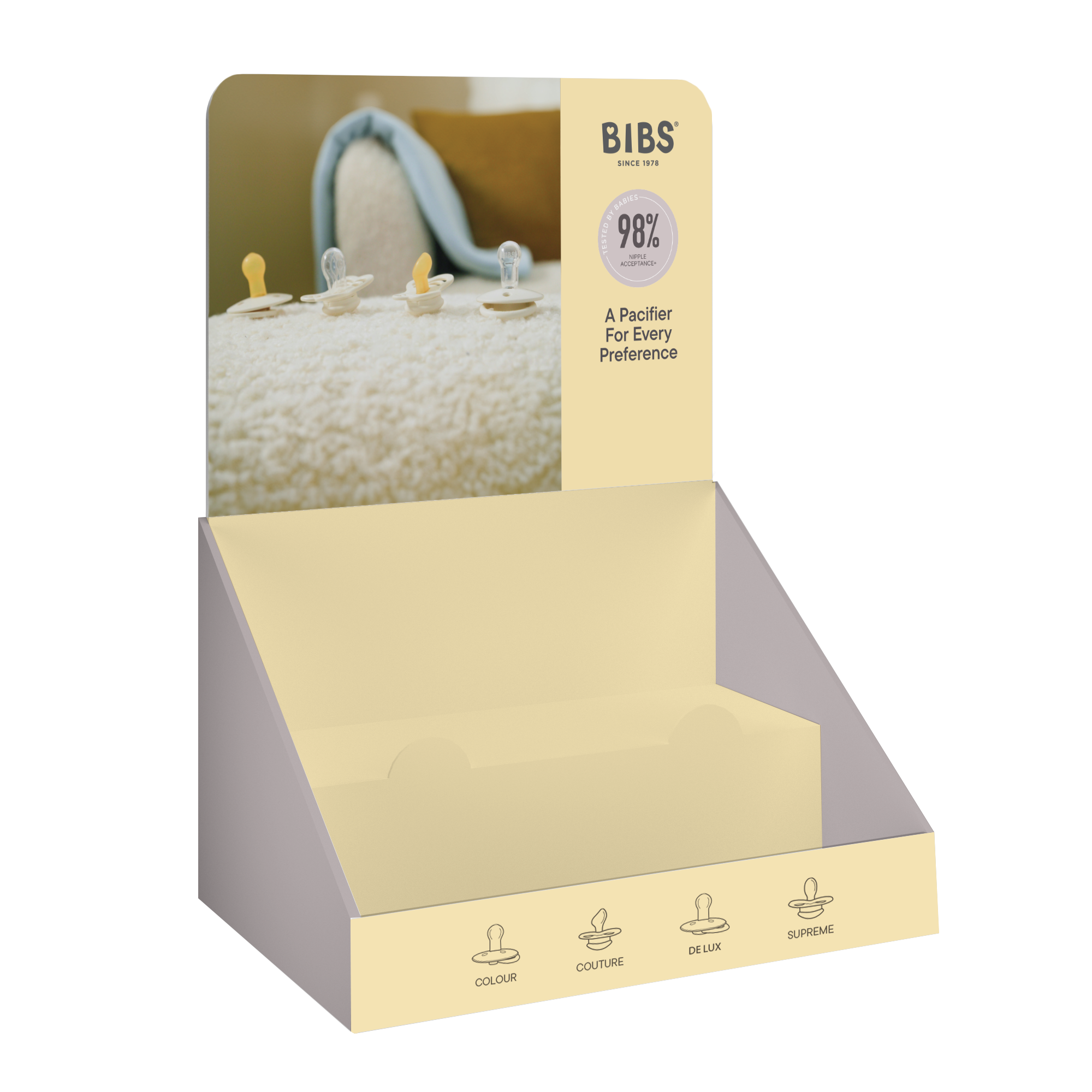 Counter Display AW24 - Try-It 4-pack – BIBS B2B US